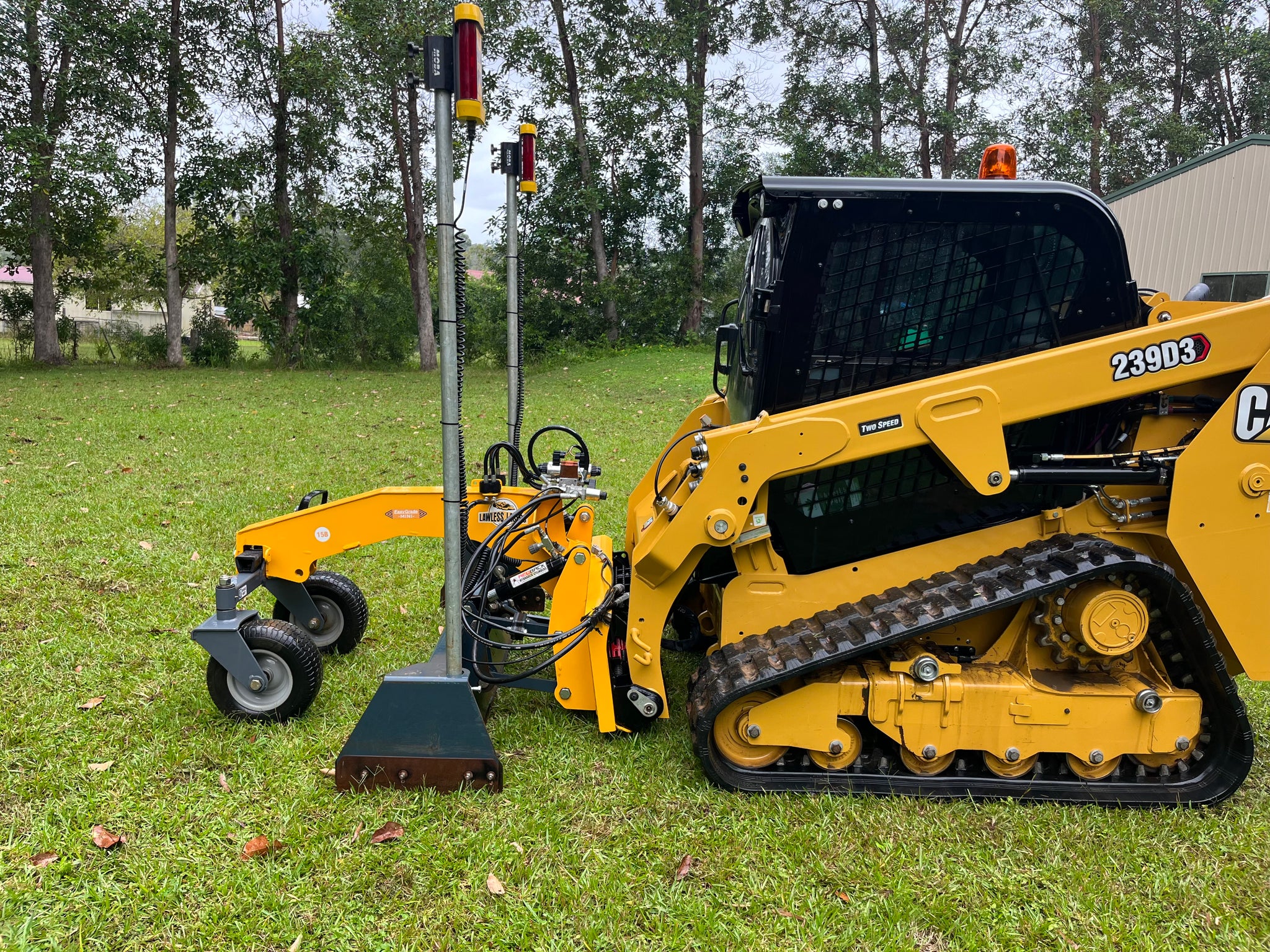 Skid Steer Laser Box Grader Blade – DS Equipment Sales